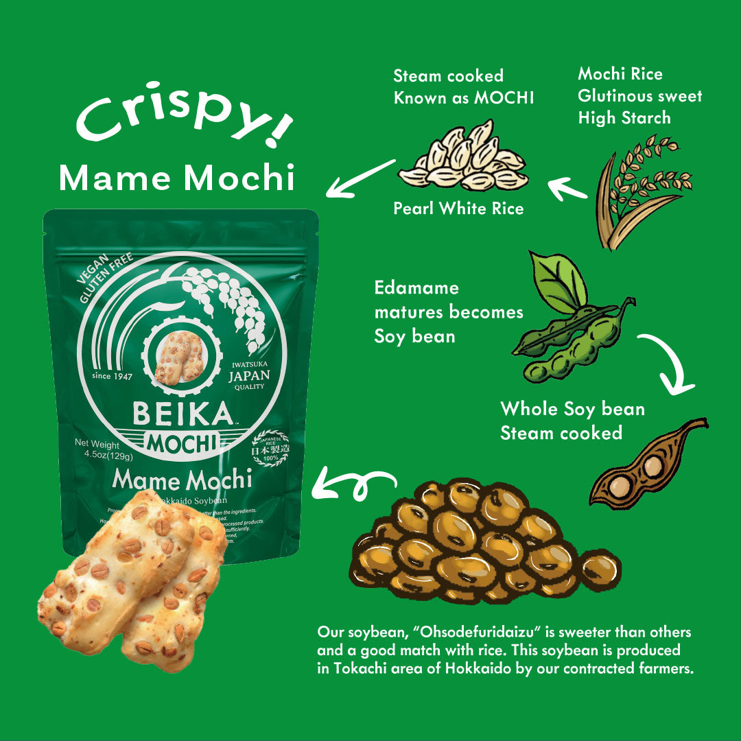 Beika Mame Mochi 4.5oz (129g) – Beika Mochi